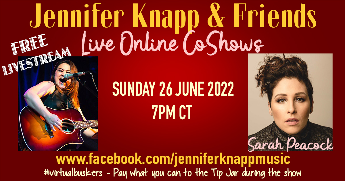 Knapp & Friends Co-Show with Sarah Peacock - Jennifer Knapp