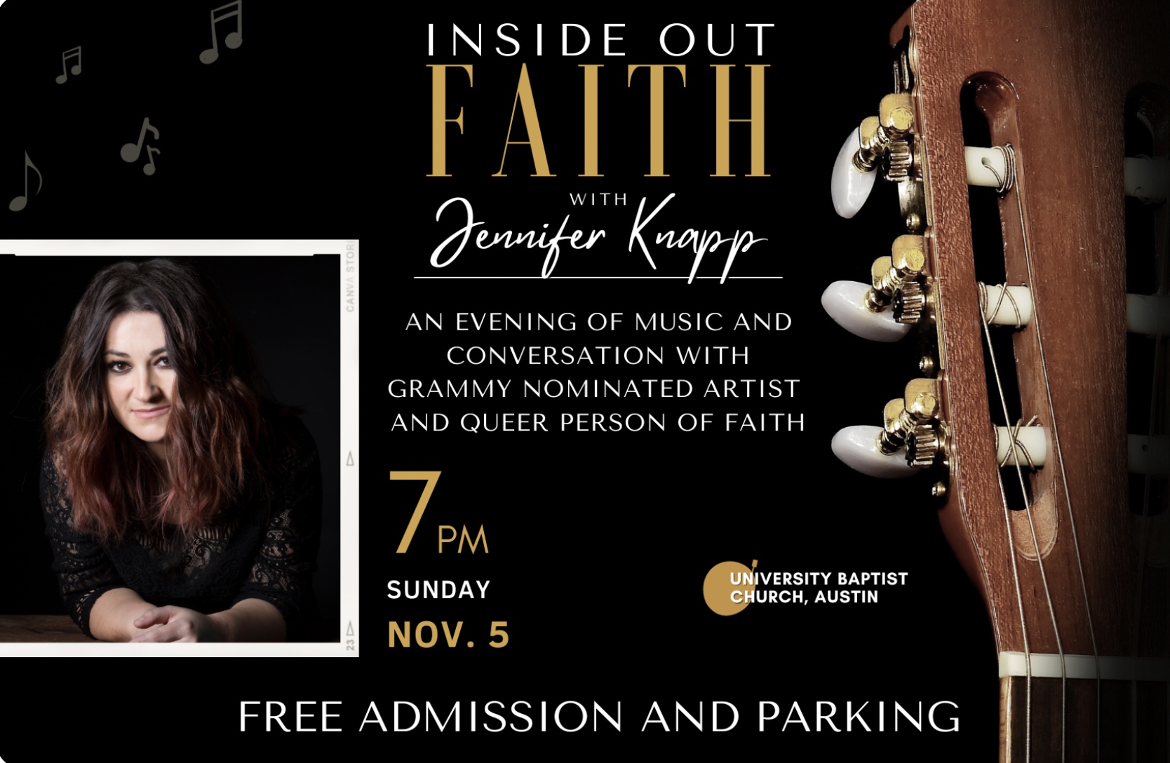 Inside Out Faith Event with Jennifer Knapp - Jennifer Knapp